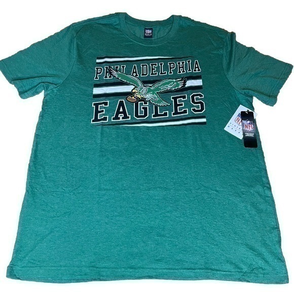 NFL | Shirts | Nwt Philadelphia Eagles Tshirt Nfl Football Mens Retro ...